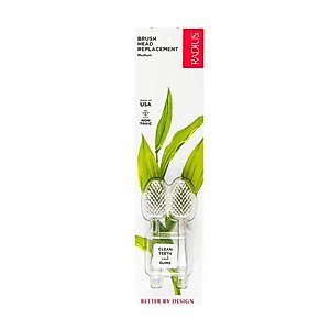 RADIUS Medium Floss Brush Replacement Head, 2 CT