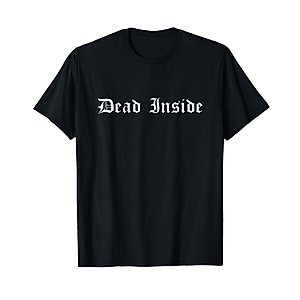 Dead Inside - E-Boy E-Girl Aesthetic Grunge Clothing T-Shirt