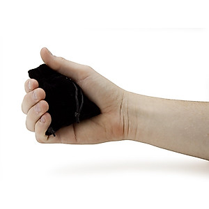 Dice Pouch 10-Pack | 10 Black Drawstring Dice Bags for Transportation and Storage of Polyhedral Tabletop RPG Game Dice | Compatible with D&D and Role Playing Games