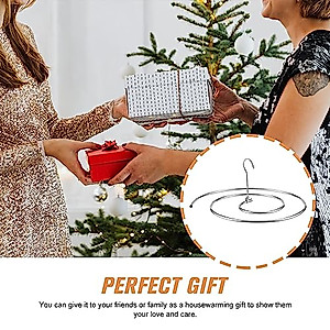 DOITOOL 2PCS Spiral Shaped Drying Rack Stainless Steel Bed Sheet Drying Hanger, Space Saving Blanket Drying Rack, Laundry Spiral Hanger for Bed Sheet Coverlet Bath Towel