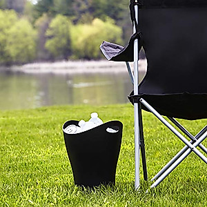 Umbra Garbino Trash Can 2.25-Gallon (8.5L) Capacity, Black