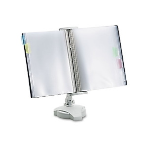 Fellowes 22300 Desktop Reference Rack,W8d Base,21-1/8-Inch x7-1/8-Inch x18-5/8,PM