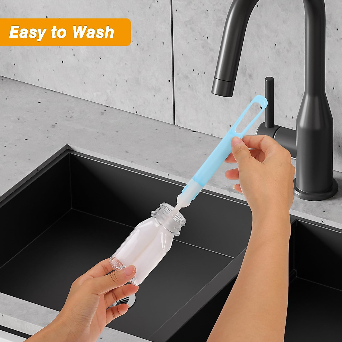 Moretoes 4oz Shot Bottles with Caps, 15pcs Plastic Juice Bottles, Beverage Containers Bulk with Lids for Juicing, Smoothies, Drinking, Fridge