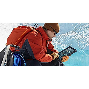 Dell Latitude 12 7000 7202 RUGGED 11.6 inches HD TouchScreen Outdoor Business Tablet - Intel Core M-5Y71, 256GB SSD, 8GB RAM, 2 Webcam, Windows 10 Pro - Warranty 2021 (Renewed)