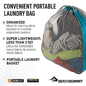 Sea to Summit Traveling Light Laundry Bag, Lime