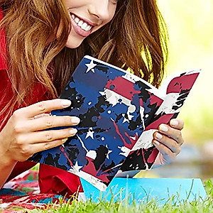 TODIYADDU Pink & White Graffiti Polyester Book Covers for Students Textbook Sleeve Non-adhesive Retractable Decoration Easy Installation Book Jacket Boys & Girls