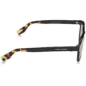 Marc Jacobs Marc 351/S Round Sunglasses, Black/Gray, 52mm, 19mm