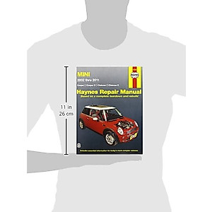 Mini Cooper, Cooper S, Clubman & Clubman S 2002-2011 Repair Manual (Haynes Repair Manual)