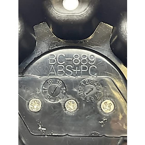 MSA Offroad Wheels BC-889 MSA-BAR-Cap-B Satin Black Center Cap Fits M27 Rage and M28 Ambush