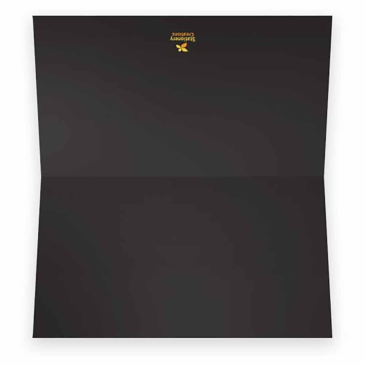 Wine Place Cards - Tent Style - 10 Pack - White Blank Front Solid Color Border - Placement Table Name Dinner Seating Stationery Party Supplies - Occasion Event Holiday (Black)