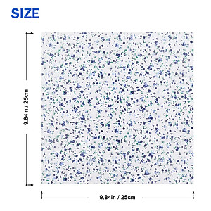 Konsait 56 Pieces 10x10'' Multi-Color Fabric Patchwork Cotton Mixed Squares Bundle Sewing Quilting Craft, Craft Fabric Bundle Squares Patchwork DIY Sewing Scrapbooking Quilting Dot Stripe