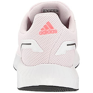 adidas Women's Runfalcon 2.0 Running Shoe, Almost Pink/Turbo/White, 9