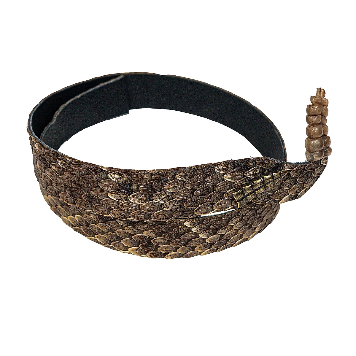 Chichester Inc Real 1" Rattlesnake Hat Band with Rattle (598-HB199) C4H