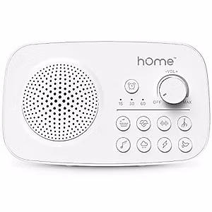 hOmeLabs Portable White Noise Machine - 8 Surprisingly Soothing Sounds for Sleep, Slumber, Siesta or Snooze