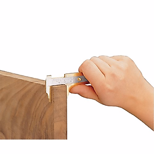 Steelex D3723 4-Inch Brass Calipers Inside/Outside