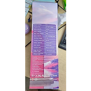 ABHI 600ML/20oz Portable Blender with Lanyard & Bottom Cover Drinking Spout 6 Stainless Steel Blades Juice Mixer Machine Type C Recharging Smoothie Vegetables Fruits Mixing Juicer - White