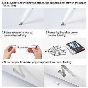 Shuttle Art 15 Colors Grey Tones Dual Tip Art Marker, Permanent Marker Pens Double Ended with Fine Bullet and Chisel Point Tips Perfect for Drawing,Shading,Sketching,Designing,Outlining,Illustrating
