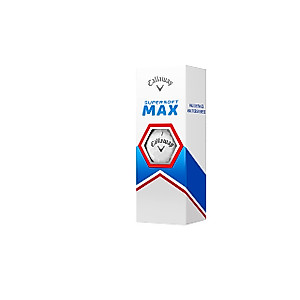 Callaway Supersoft Max Golf Balls 12B PK (2023 Version, White)