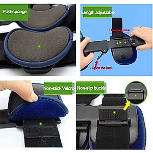 XBJYDMBDD Hinged Knee Brace ROM Knee Brace for ACL PCL Meniscus Ligament Sports Injuries Adjustable Knee Orthosis for Men Women Adjustable Knee Immobilizer