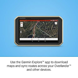 Garmin Overlander, Rugged Multipurpose Navigator for Off-Grid Guidance