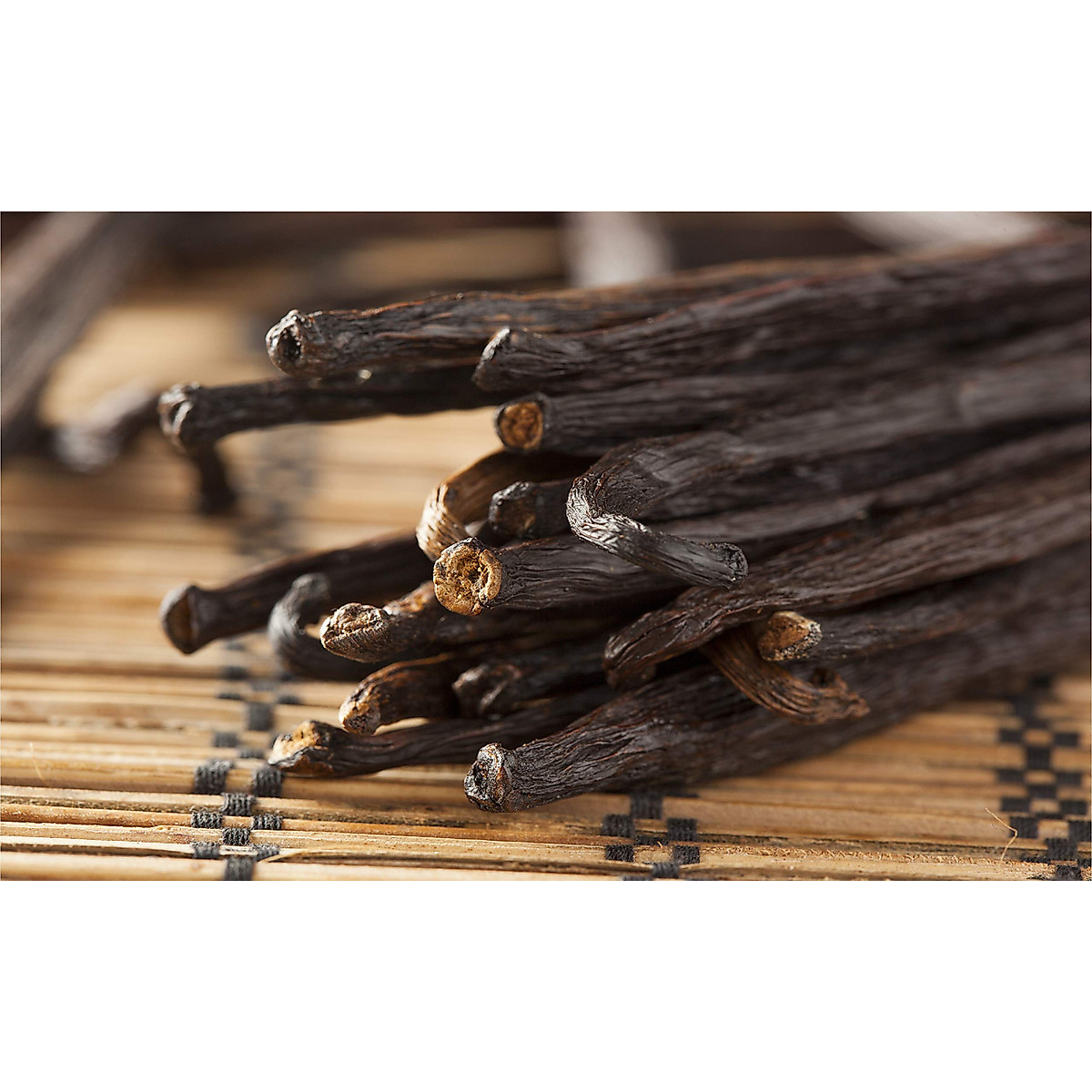 10 Vanilla Beans - Whole Extract Grade B Pods for Baking, Homemade Extract, Brewing, Coffee, Cooking - (Tahitian)