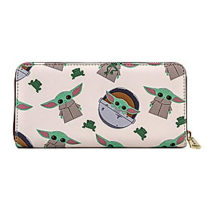 Loungefly Star Wars Baby Yoda The Mandalorian All Over Print Wallet