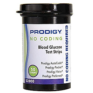 Prodigy Autocode Test Strips 100 Count
