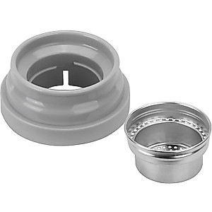 Zwilling Thermo Thermos Flask, Integrated Filter Insert, Vacuum Flask for Tea & Infused Water, Double Wall Insulation, 420 ml, Height: 17,2 cm, White