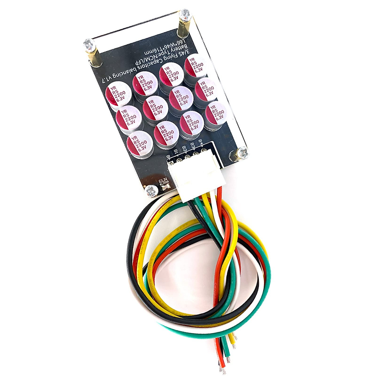 3S 4S 5A Active Equalizer Whole Group Balancer Lifepo4 Lipo Lto Lithium Active Battery Energy Transfer Equalization Capacitor + Protective Case