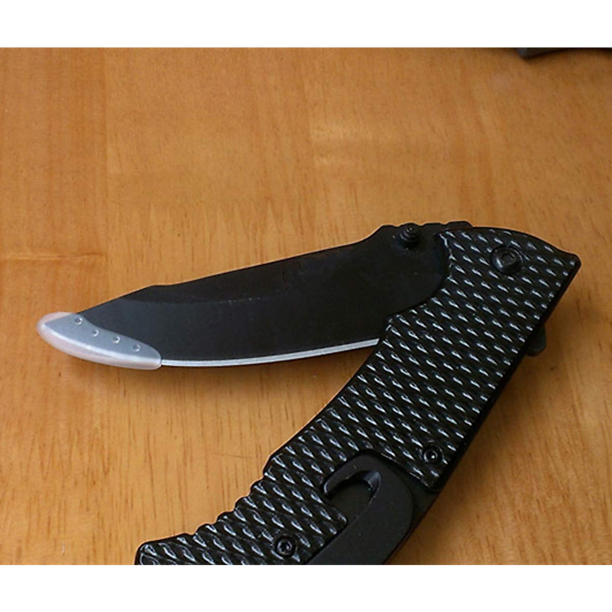 100pcs Knife Tip Sleeve knife Point Cover Knifehead Guard Kitchen knife Scratch-resistant Protecter Knife Edge Guard Prevent injuries （from USA,4-8 Working days Delivery）