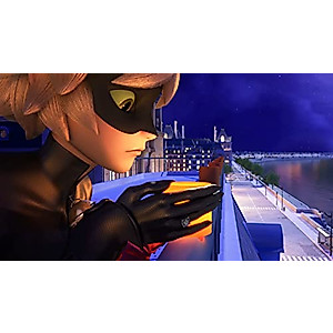 ZAG STORE Cat Noir Glow in The Dark Ring (Black, 9)