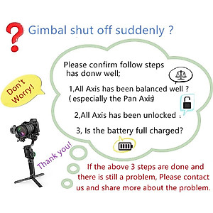 MOZA AirCross 2 Gimbal,3-Axis Professional Stabilizer for DSLR Camera Mirrorless Camera with Larger Lens,Easy Setup Intelligent Mimic Motion-Control,Max Payload 7.05Lb 12H Running Time