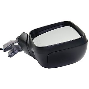 Kool Vue Driver & Passenger Side Power Heated Mirrors for Jeep Renegade 2015-2023 Without Signal Light, Blind Spot Monitor & Memory Textured