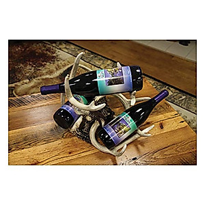 Rivers Edge Products Wine Rack - Deer Antler