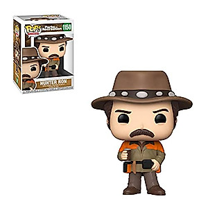 POP Parks and Rec - Hunter Ron Swanson Funko Vinyl Figure (Bundled with Compatible Box Protector Case)
