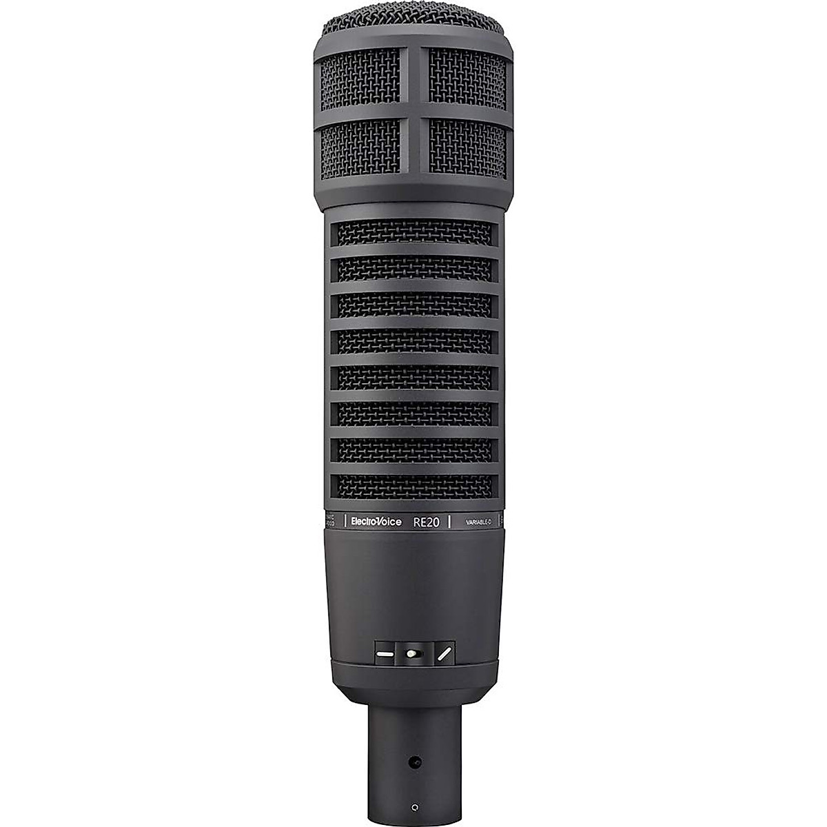 Electro-Voice RE20 Broadcast Announcer Microphone (Black) Bundle with Electro-Voice 309A Mic Shockmount