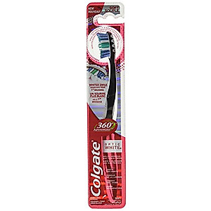 Colgate 360 Optic White Toothbrush, Soft, 1 Count