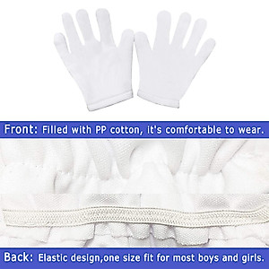 nezababy Boy's Girl's Jumpsuit Rompers with Headpiece Gloves Overall Cosplay Bodysuit Outfits Costume Props, Blue