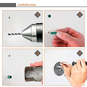 AIDOLLA Stainless Steel Shower Head Holder,360° Adjustable Handheld Bathroom Shower Head Bracket, Metal Shower Spray Holder Wall Mount, Brushed Nickel (Screw Installation)