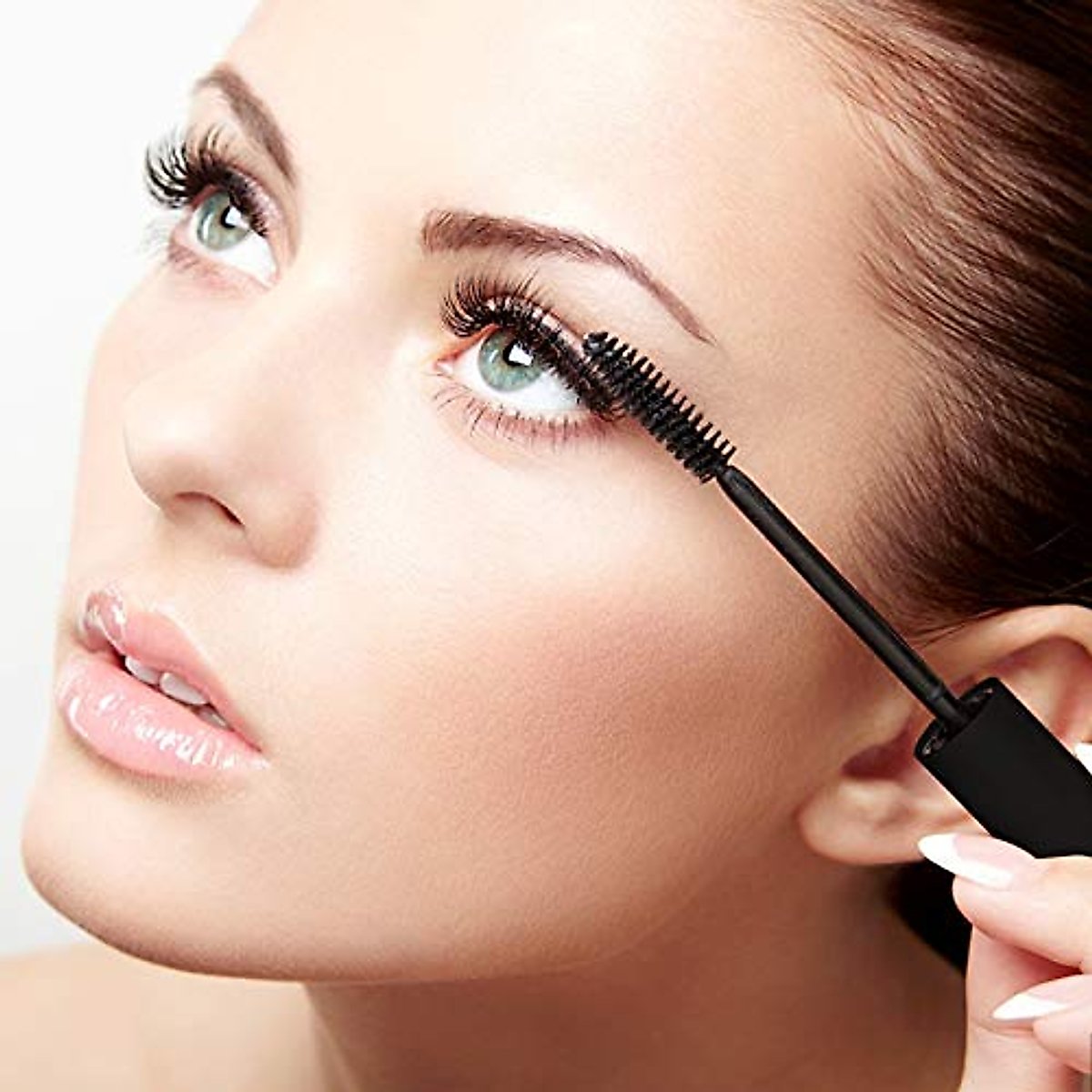 Benvo 4 Pcs 10ml Empty Mascara Tubes with Eyelash Wand Eyelash Cream Container with 4 Transfer Pipettes and 4 Funnels 4 Rubber Inserts for Castor Oil Brow Growth Serum DIY Cosmetics