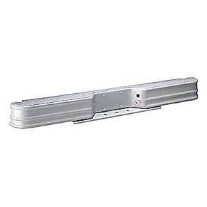 Fey 20002 DiamondStep Universal Silver Replacement Rear Bumper (Requires Fey vehicle specific mounting kit sold separately)