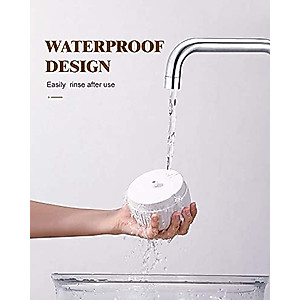 DmofwHi Electric Garlic Chopper,Cordless Mini Chopper With USB Rechargeable,304 Stainless Steel Blade,250ml Portable Electric Mini Food Chopper for Garlic,Ginger,Onion,Meat-Cream White