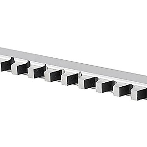 Accusize Industrial Tools 4Mm-B Keyway Broach, 19/64'' to 1-11/16'' Length of Cut, Requires 1 Shim, 5001-0006