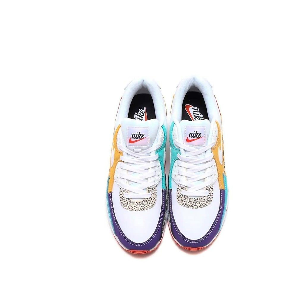 Nike Womens Air Max 90 SE Trainers DH5075 Sneakers Shoes (UK 4.5 US 7 EU 38, White Light Curry 100)