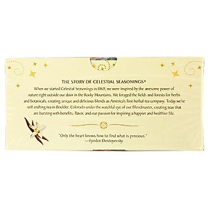 Celestial Seasonings Black Tea, Nutcracker Sweet, 18 Count