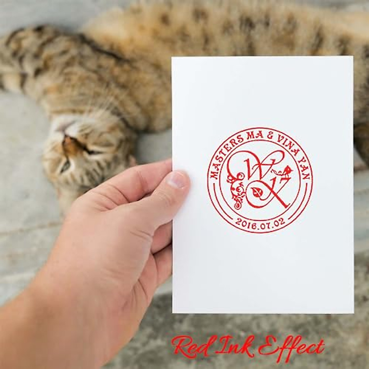 Design Your Own Self-Inking Postage Stamp - A Handmade Statement