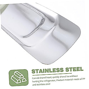 Yardwe 24 pcs Refrigerator Frost Removal Shovel Windshield Snow ice Removal Refrigerator ice Scraper Window Snow Scraper Cleaning Tools Refrigerator for car Squeegee for car Ice Shovel