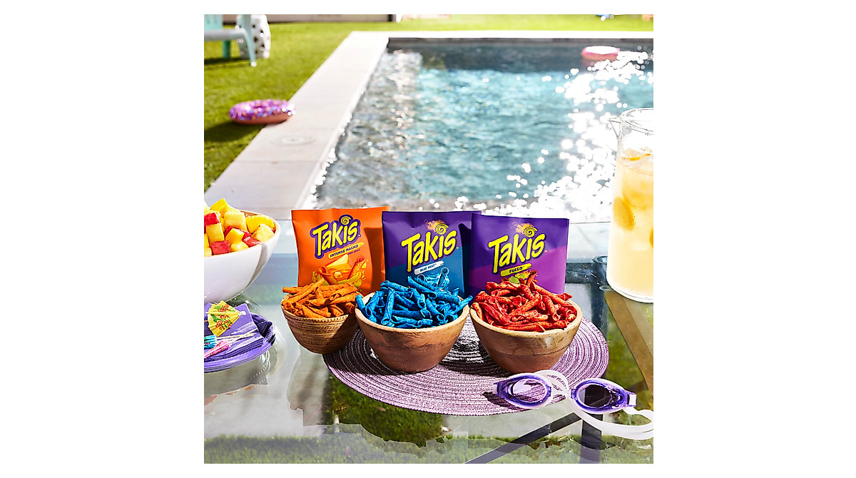 Takis 40 Pc Variety Pack: Fuego, Blue Heat & Intense Nacho