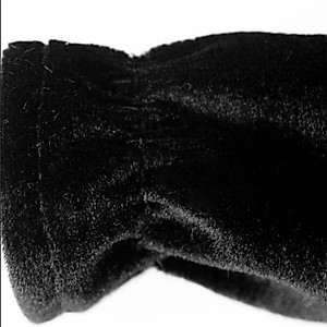 Tbest Plastic Covers Pedal Sleeves Piano,Piano Pedal Cover Foot Pad, 3 Pcs Pleuche Piano Pedal Protective Cover Case Musical Instruments Accessories(Black)