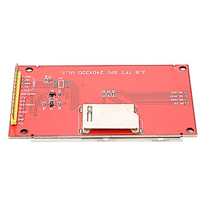 2.8 Inch ILI9341 240x320 5V/3.3V TFT SPI LCD Display Module Serial Port LCD Touch Panel Module Color Screen, Support 65K Color Display(Without Touch)